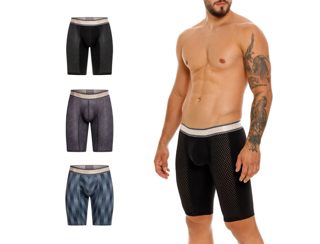 Men's Long Leg Boxer Briefs: Extra Coverage | Mundo Único USA